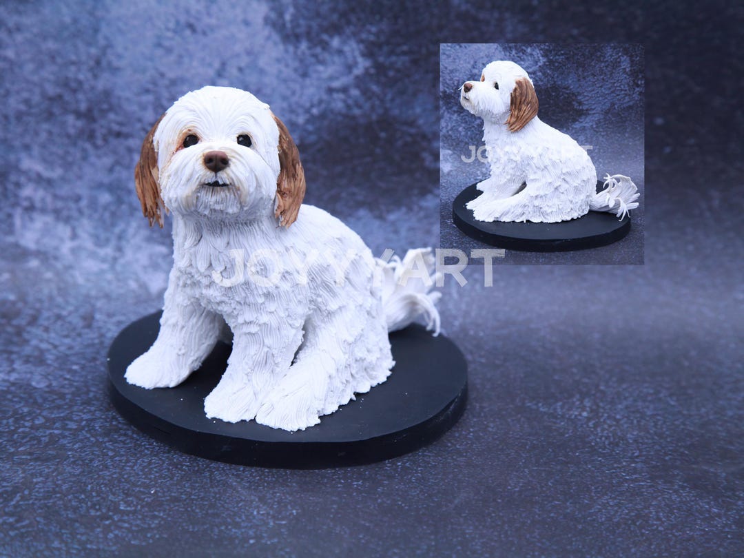 Custom Dog Figurine, Custom Pet Sculpture, Dog Memorial Gift, Pet ...
