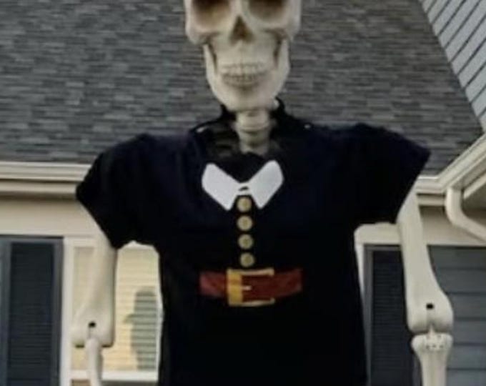12ft Skeleton Thanksgiving Pilgrim Hat & Shirt - Etsy