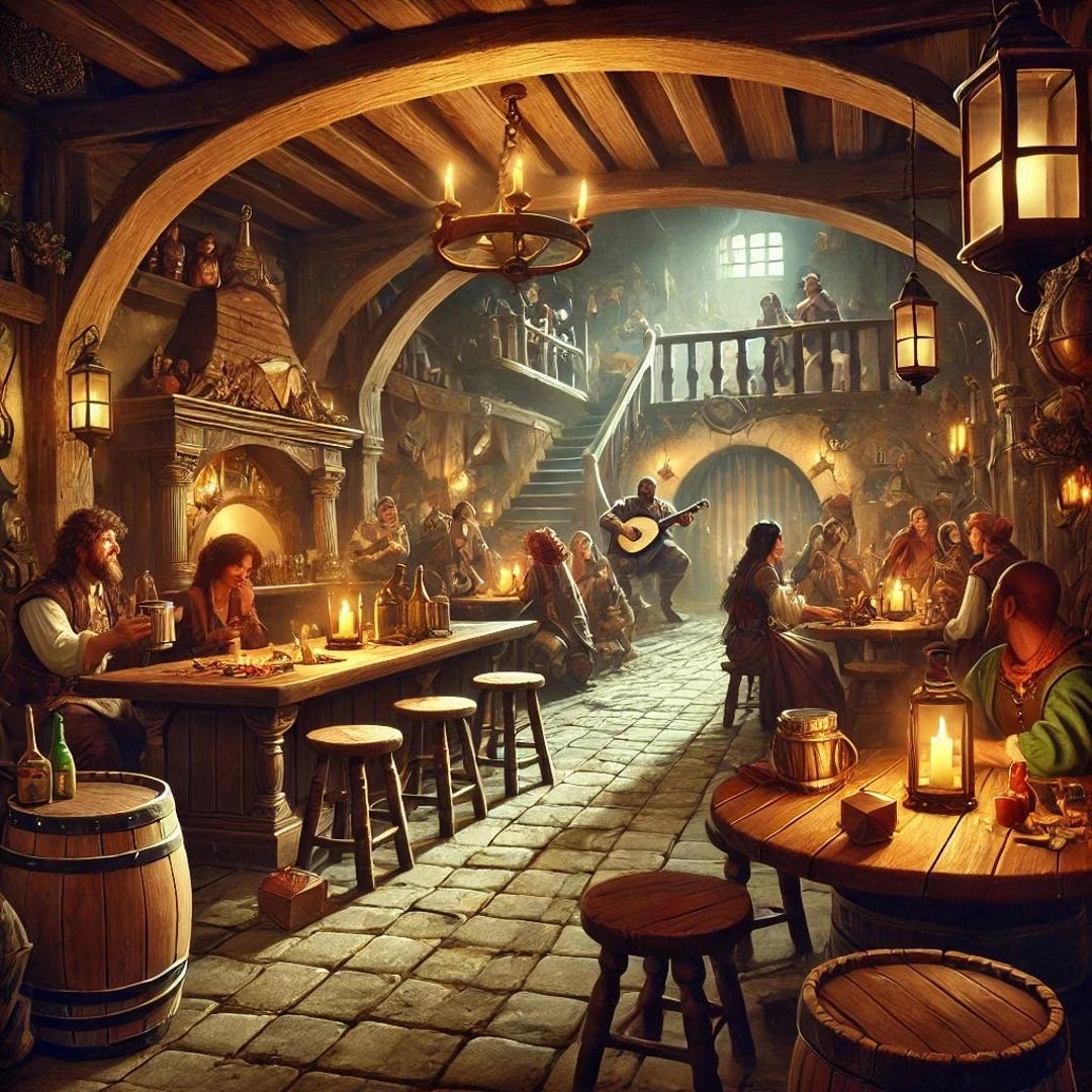 Dungeons & Dragons Tavern Menu - Immersive Drink Guide for RPG ...