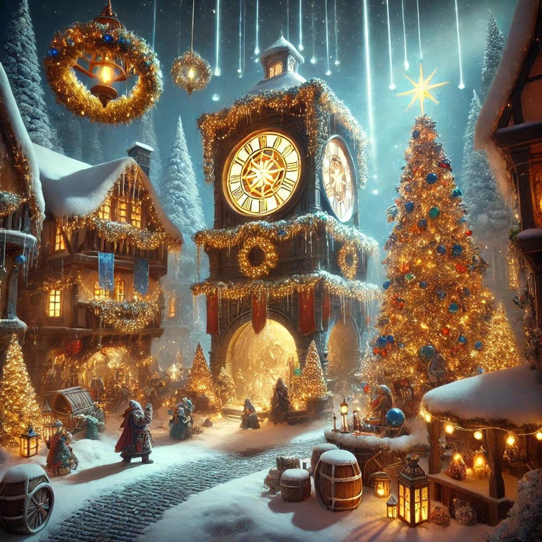 The Secrets of the Silent Clock | D&D 5e Mystery One-shot | Christmas ...