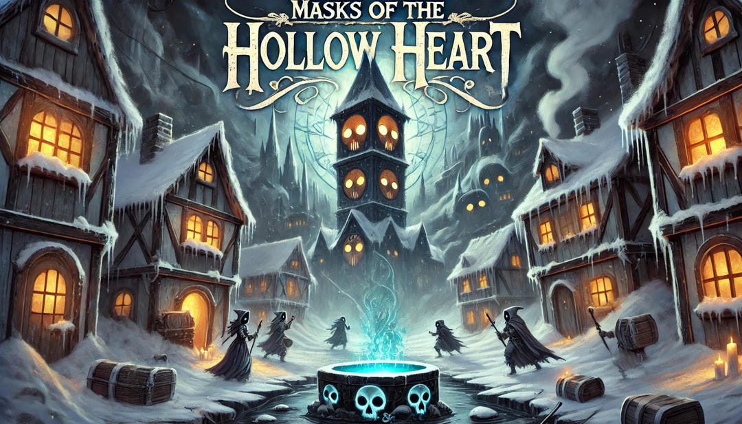 Masks of the Hollow Heart | D&D 5e One-shot Adventure | Snowy Village ...