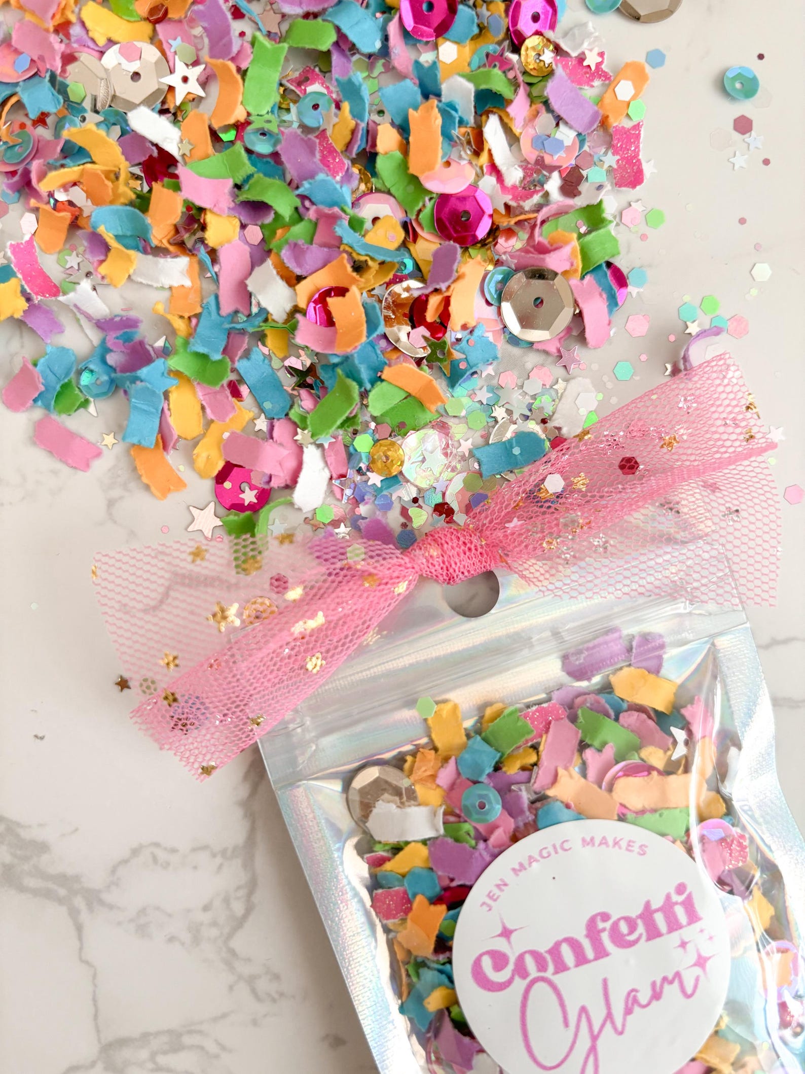 Confetti, Confetti Glam, Custom Confett, Pretty Confetti, Jen Magic ...