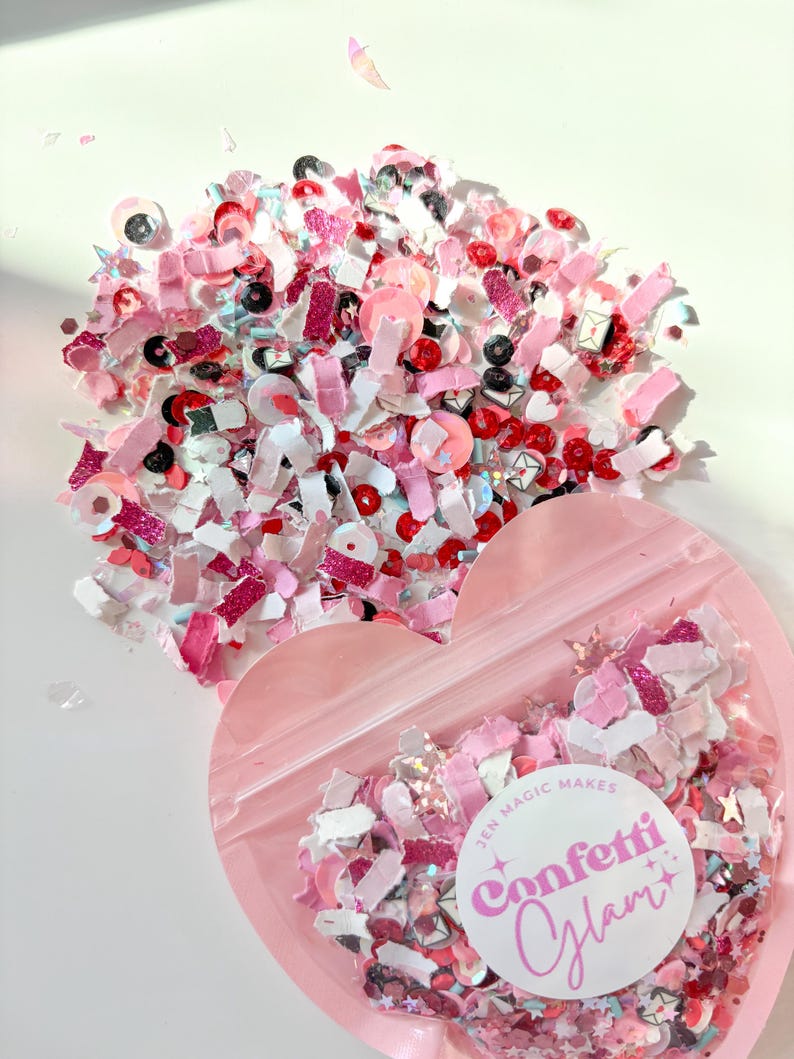 Confetti, Confetti Glam, Custom Confett, Pretty Confetti, Jen Magic Makes, Colorful Confetti ...
