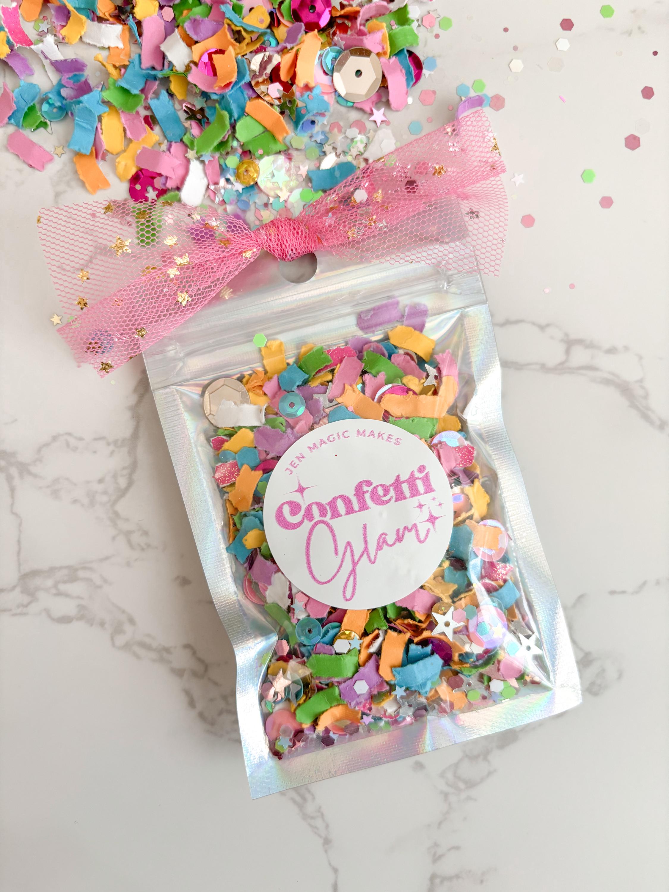 Confetti, Confetti Glam, Custom Confett, Pretty Confetti, Jen Magic ...