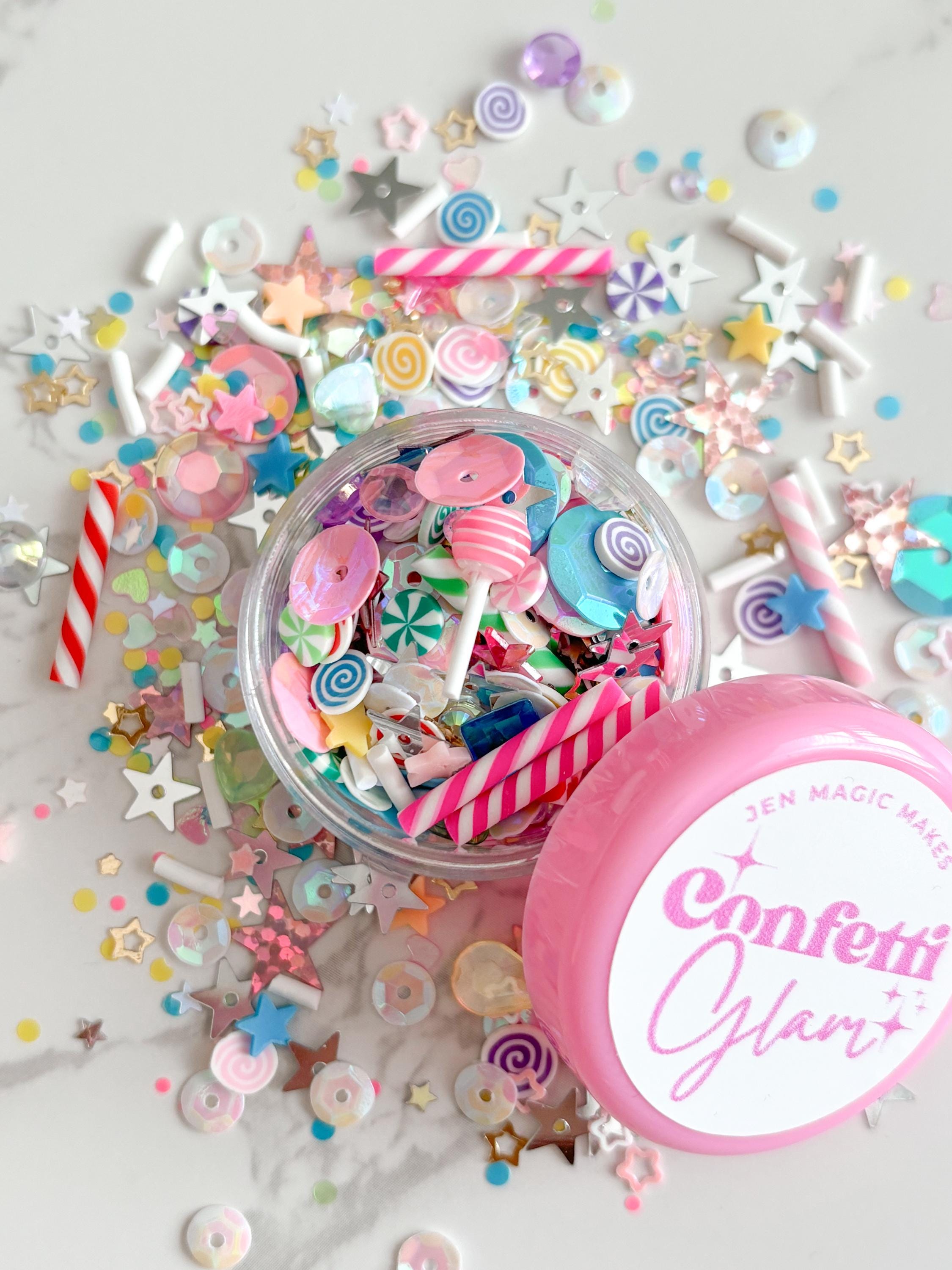 Confetti, Confetti Glam, Custom Confett, Pretty Confetti, Jen Magic ...