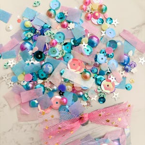 Mermaid Confetti, Confetti Glam, Custom Confett, Pretty Confetti, Jen Magic Makes, Colorful ...