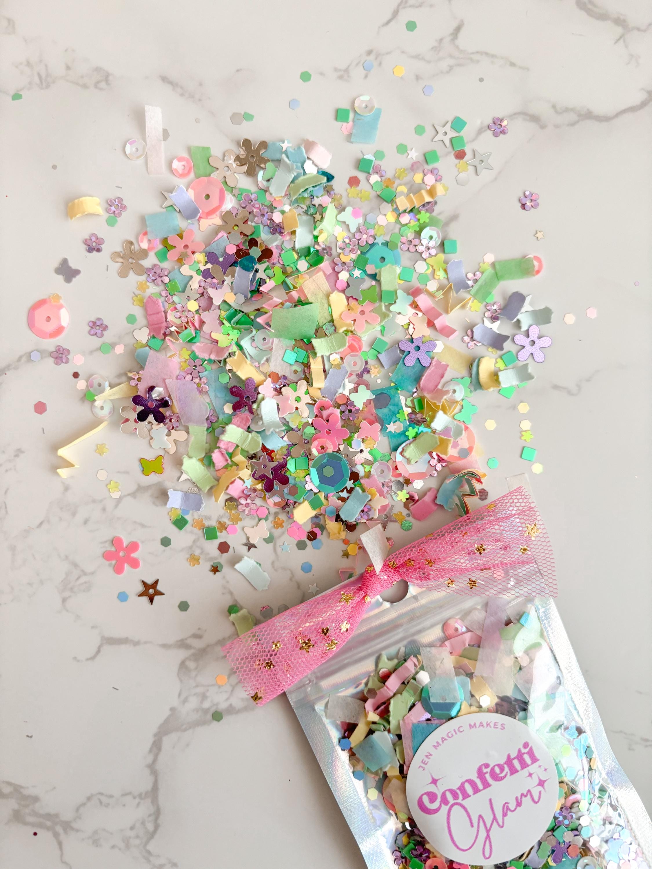 Confetti, Confetti Glam, Custom Confett, Pretty Confetti, Jen Magic ...