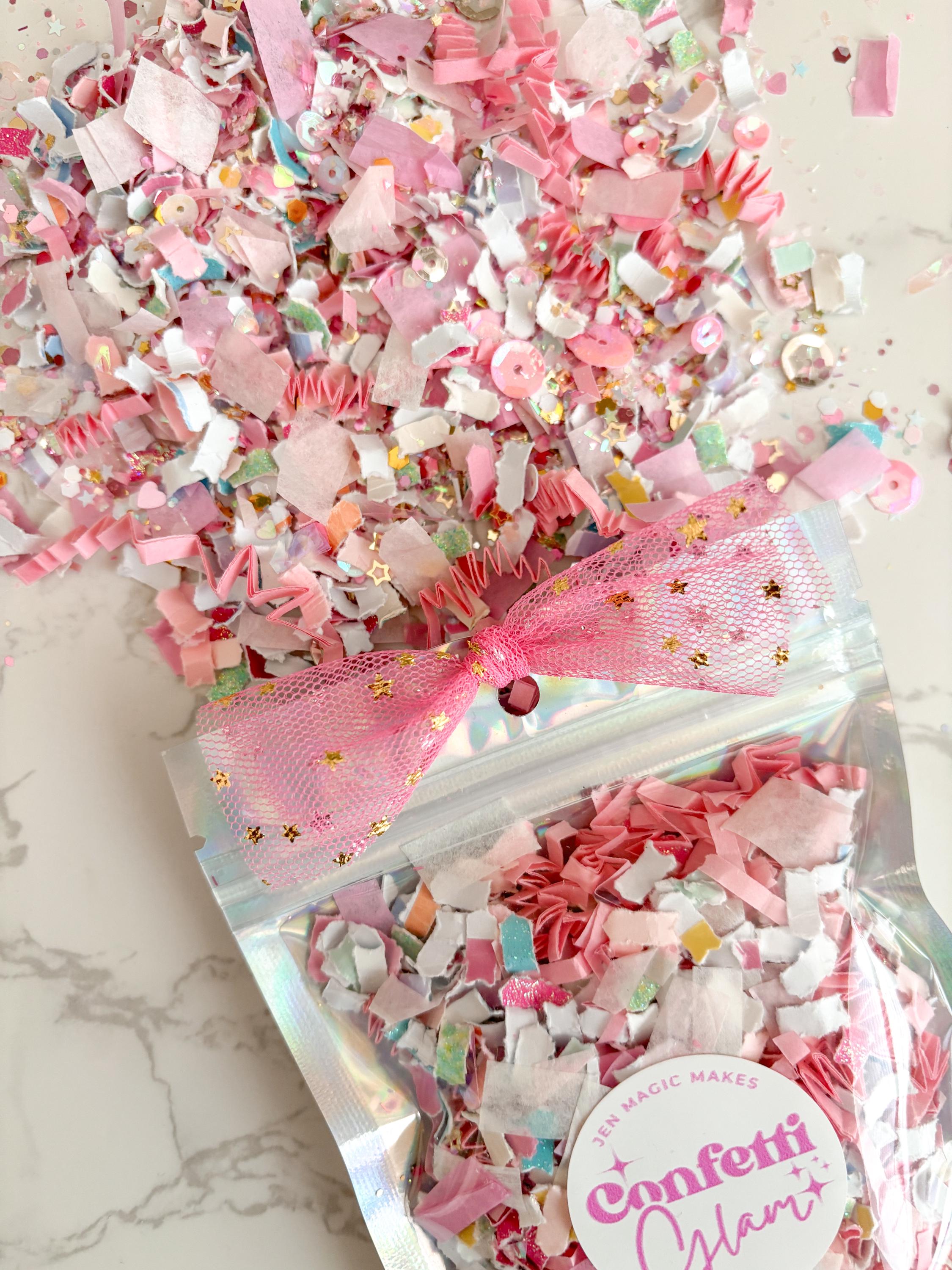 Confetti, Confetti Glam, Custom Confett, Pretty Confetti, Jen Magic ...