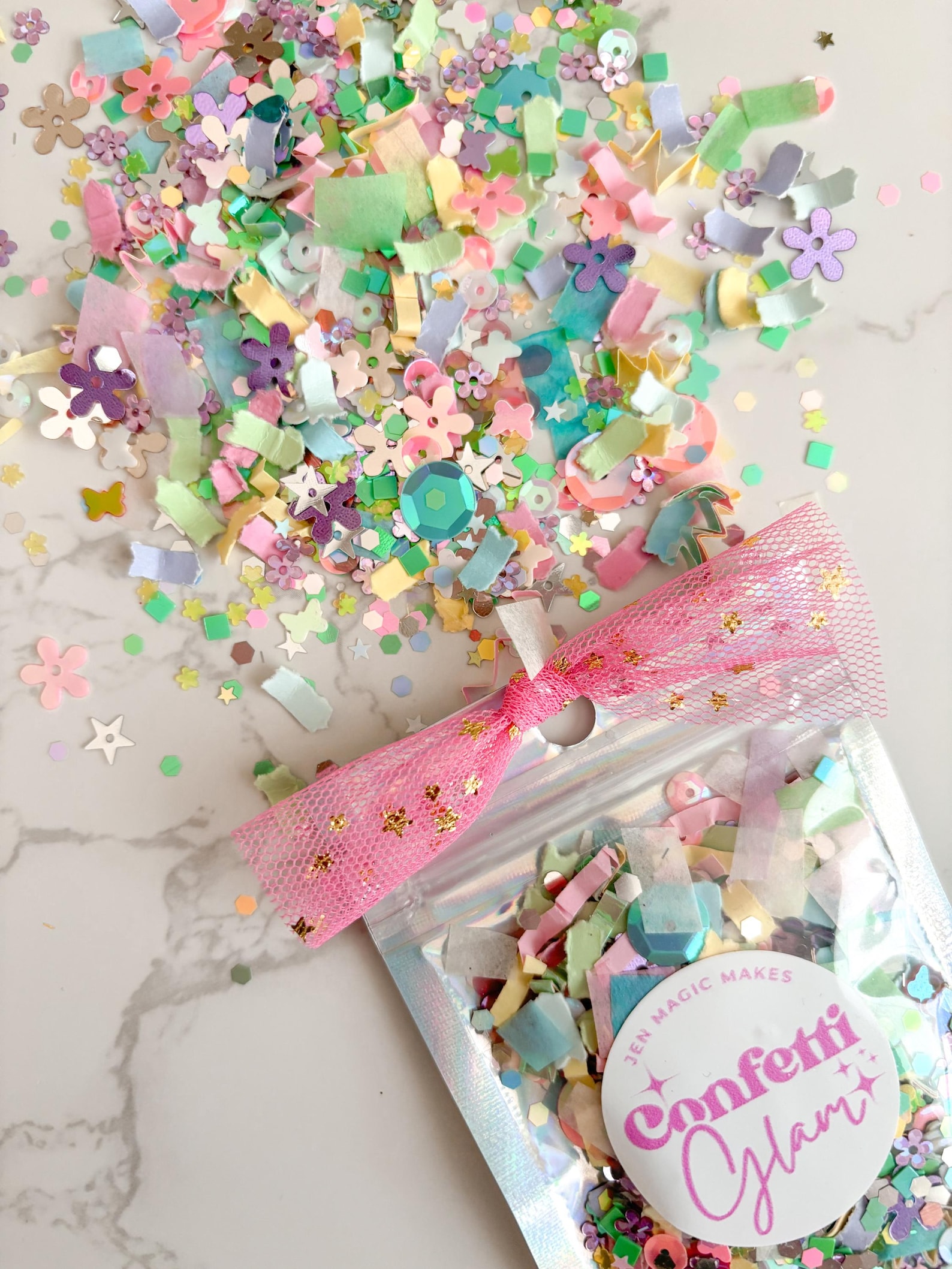 Confetti, Confetti Glam, Custom Confett, Pretty Confetti, Jen Magic ...