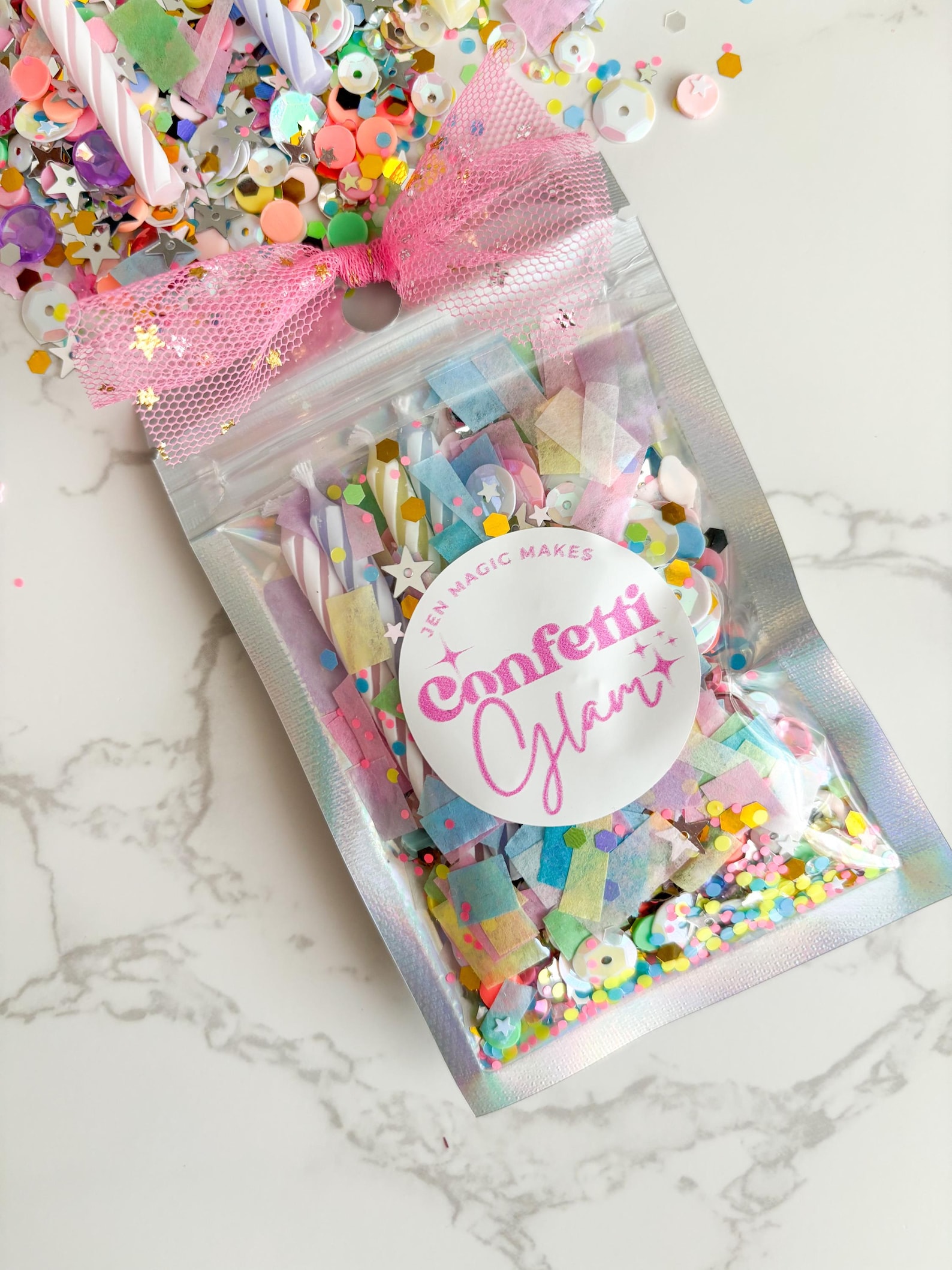 Birthday Confetti, Confetti Glam, Custom Confett, Pretty Confetti, Jen ...