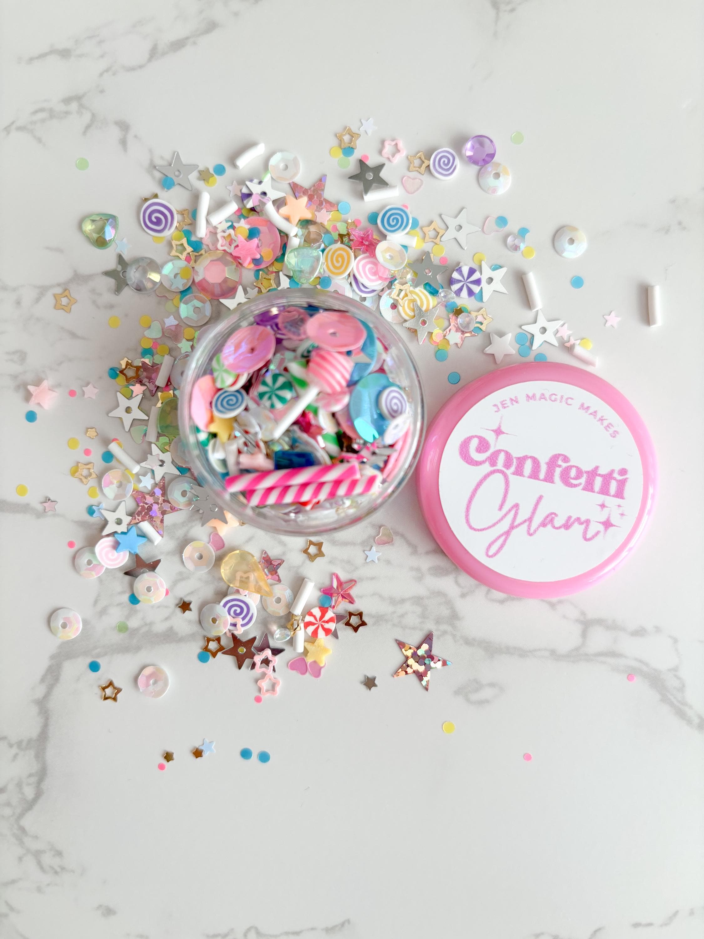 Confetti, Confetti Glam, Custom Confett, Pretty Confetti, Jen Magic ...