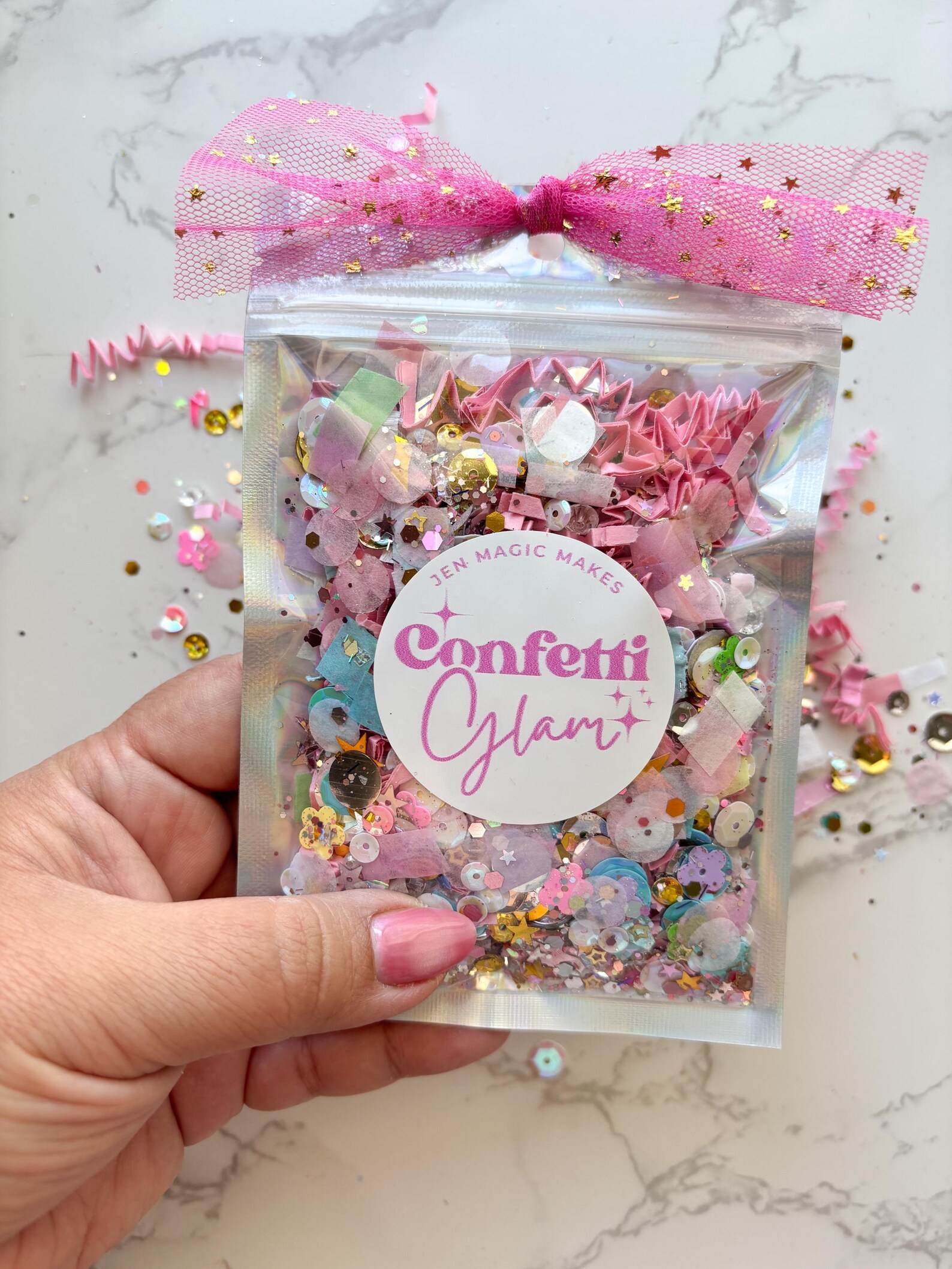 Confetti, Confetti Glam, Custom Confett, Pretty Confetti, Jen Magic ...