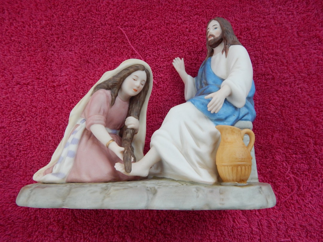 Vintage Home Interior Figurine, "tears of Repentance" 2001 14024-01 - Etsy
