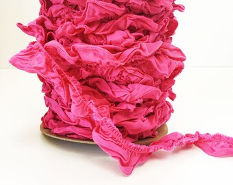 Pink Ruffle Trim - Etsy