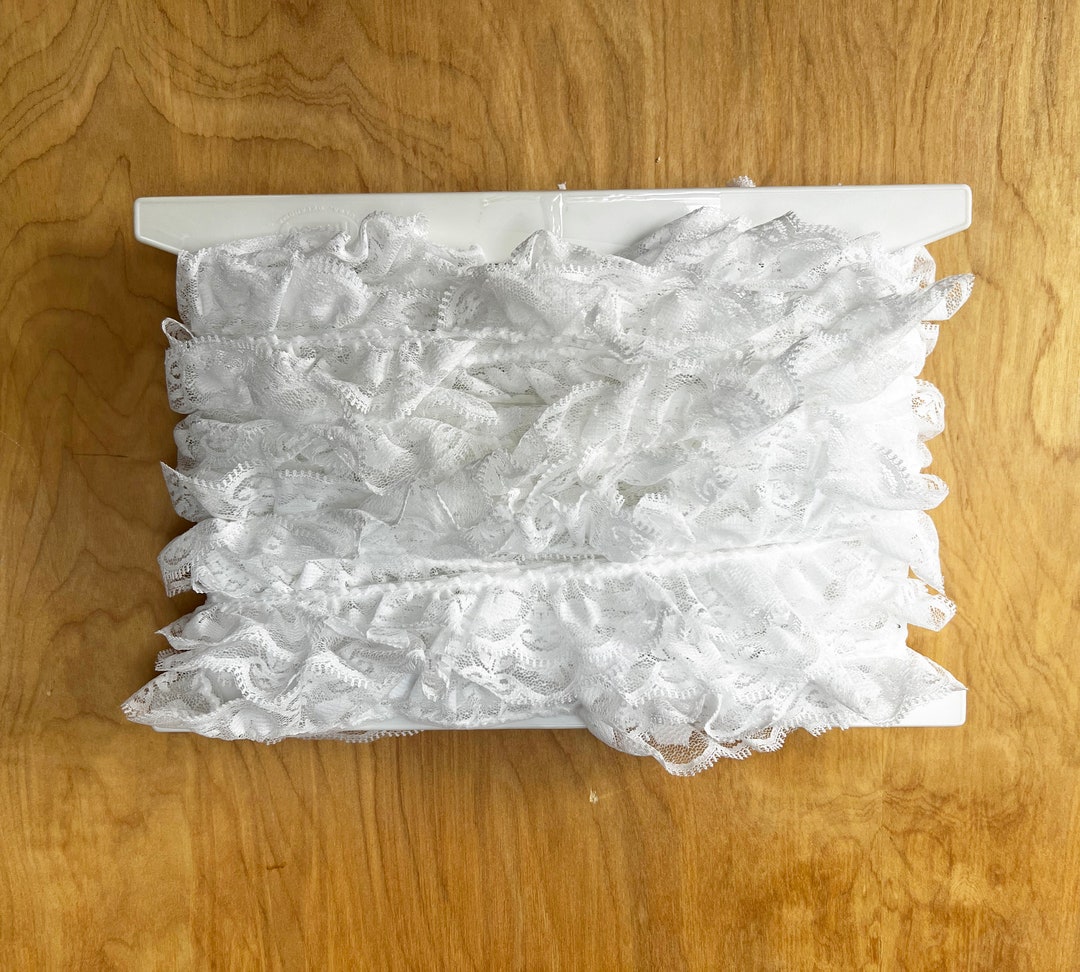 Lace Ruffle Polyester Hearts 19 Yards - Etsy