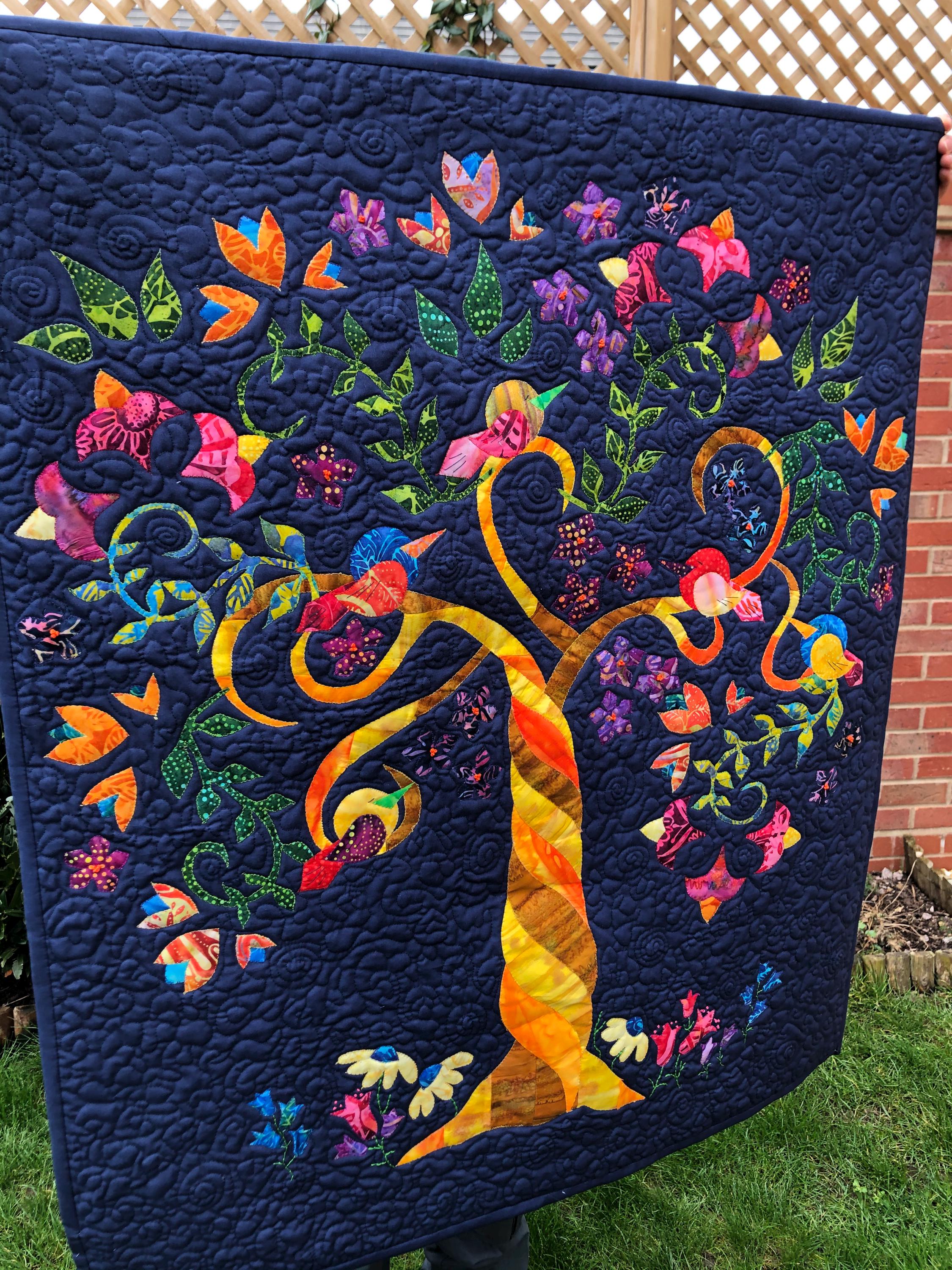 Delphine Brooks Tree of Life Applique Quilt Sewing Instruction Booklet ...