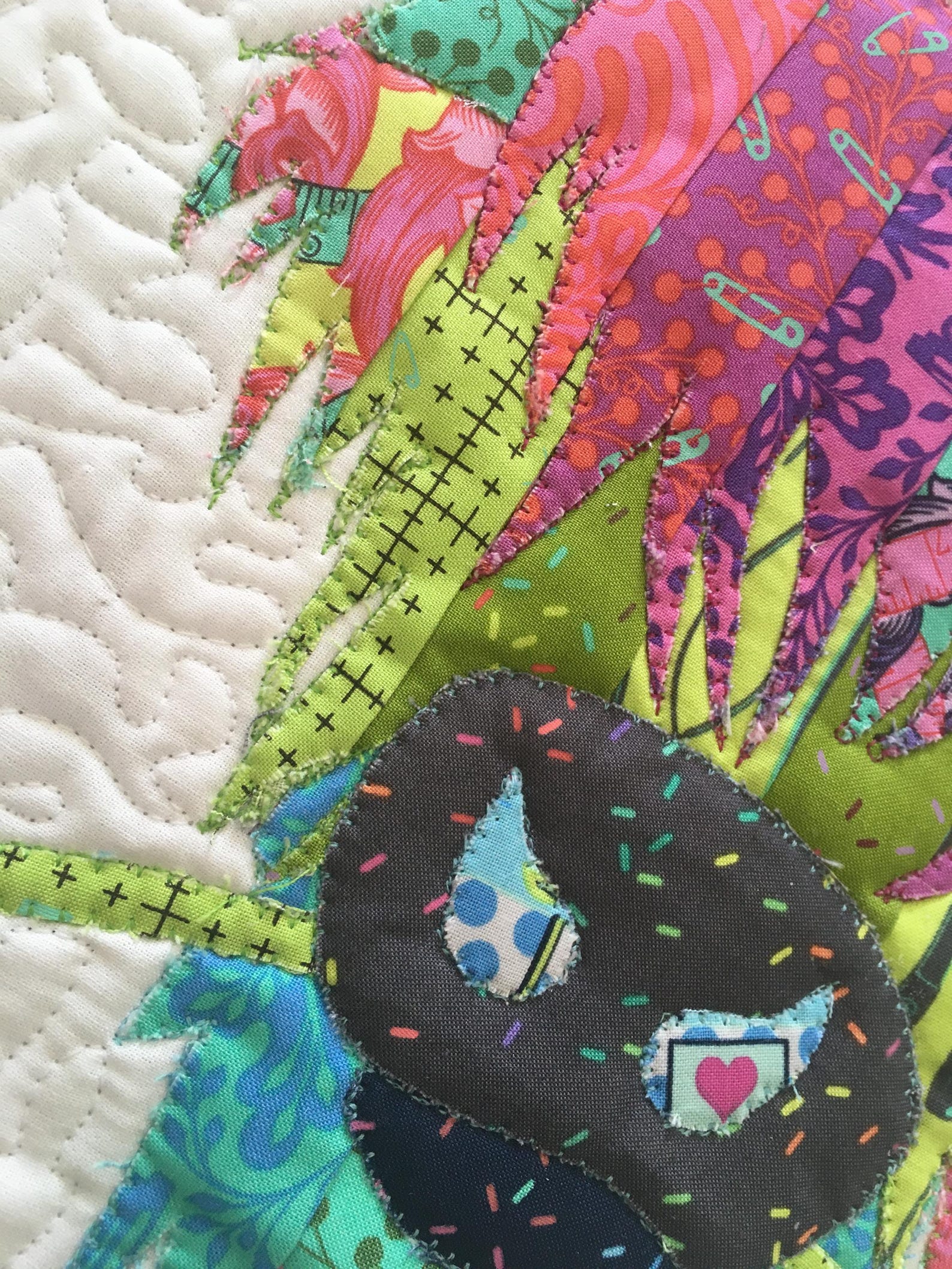 Delphine Brooks Highland Cow Applique Cushion Sewing Instruction and ...