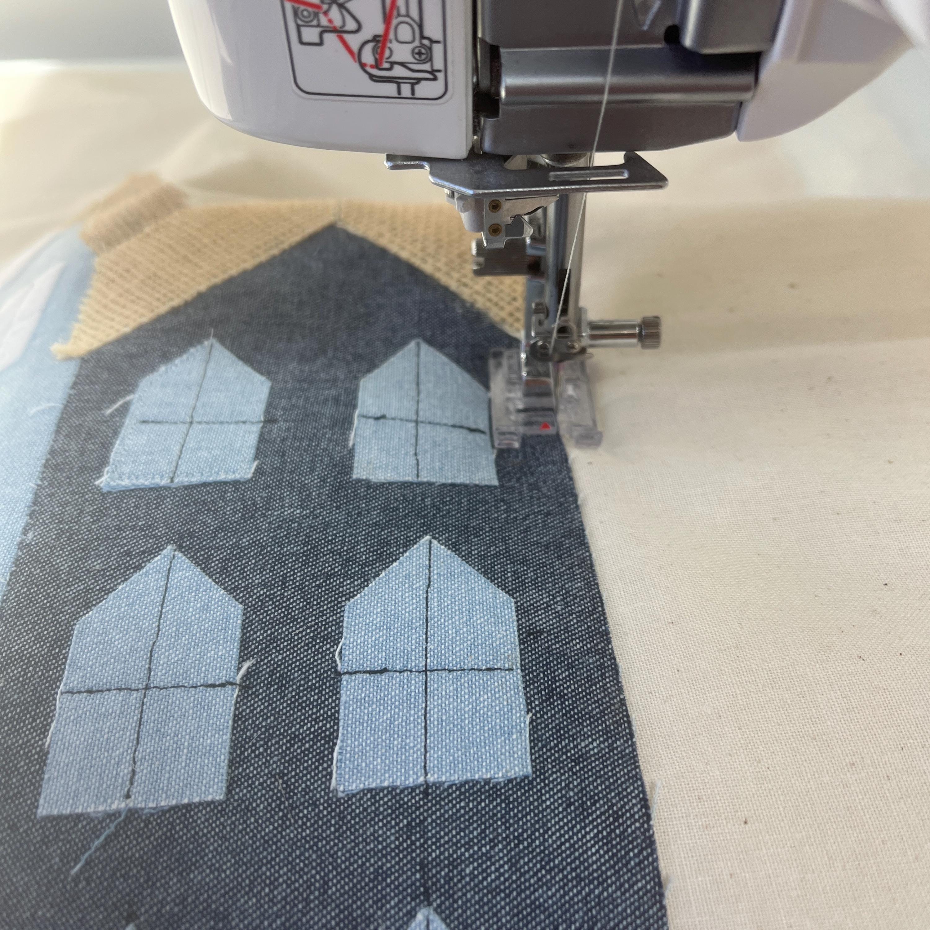 Delphine Brooks Rustic Home Sweat Home Wall Hanging Sewing Instruction ...