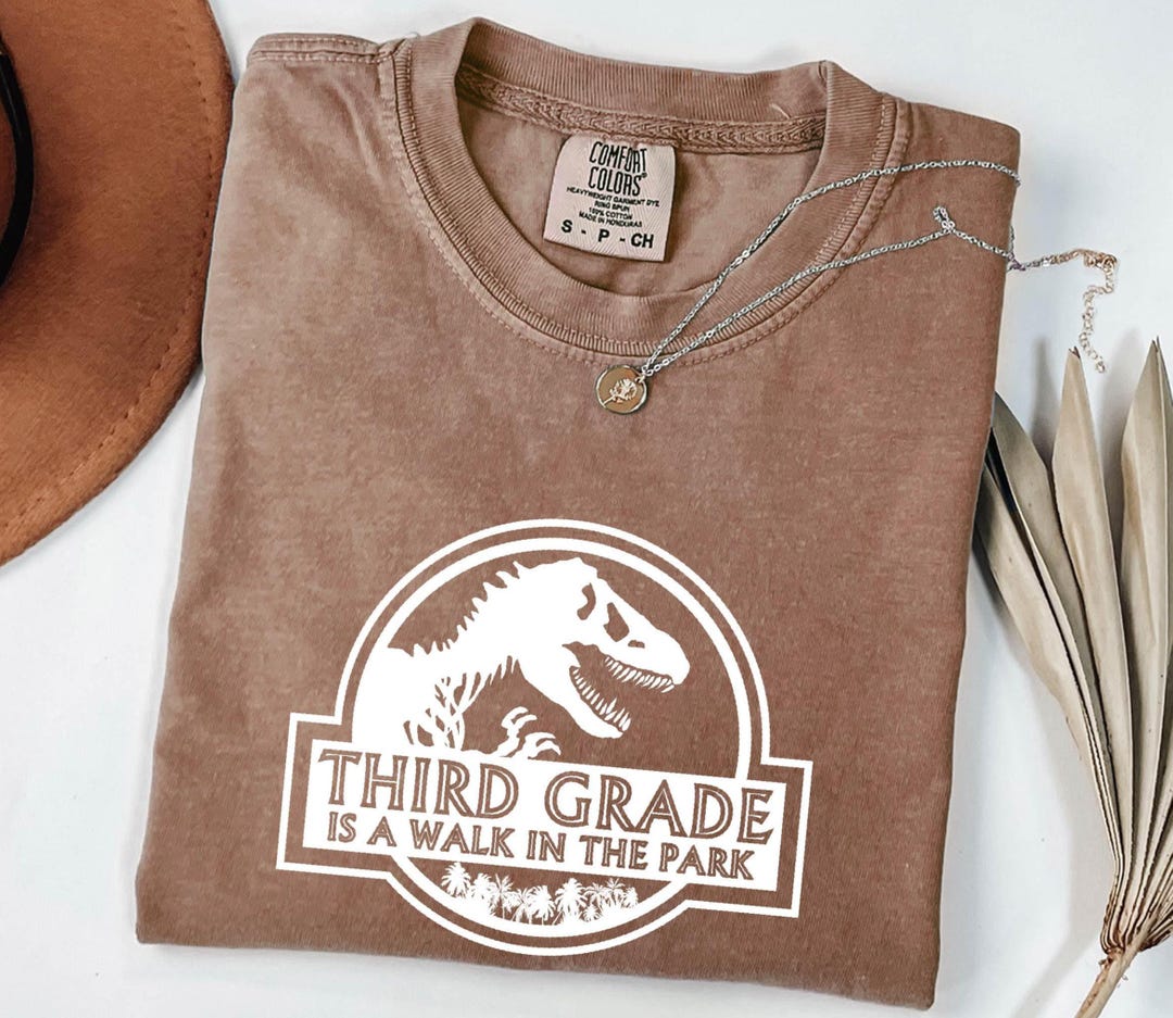 Third Grade is A Walk in the Park T-shirt, Last Day of School Shirt ...
