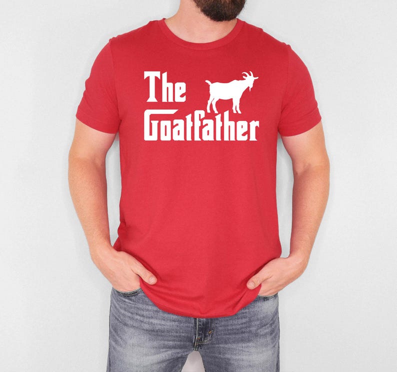The Goatfather Shirt, Goatfather Gift Shirt, Christmas Goatfather Shirt ...