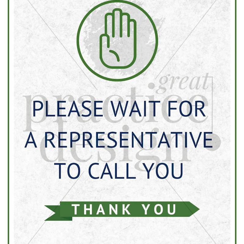 Wait to Be Called Sign - Etsy
