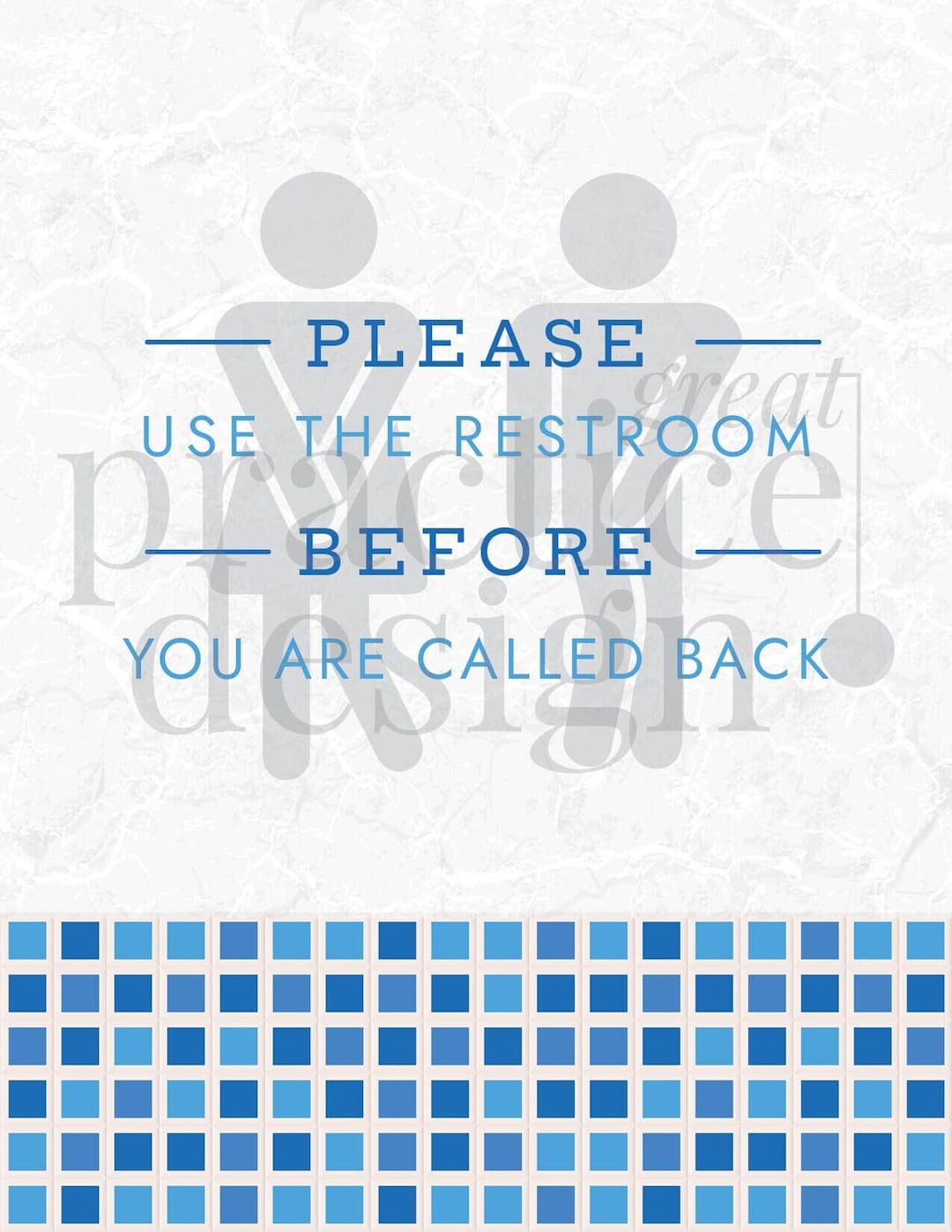 Restroom Sign- Bathroom Sign- Business Sign- Office Decor- Downloadable ...