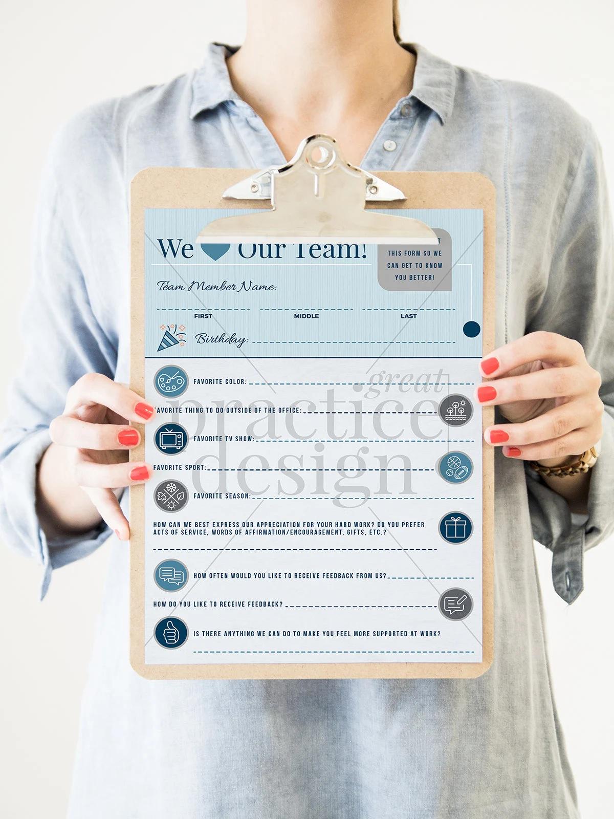 Team Appreciation Downloadable PDF - Team Appreciation Handout ...