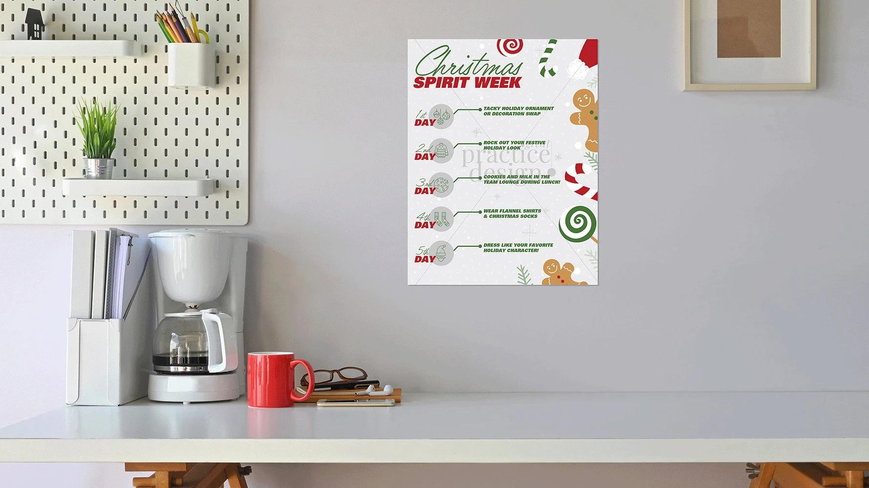 Christmas Spirit Week Downloadable PDF - Christmas Spirit Week ...