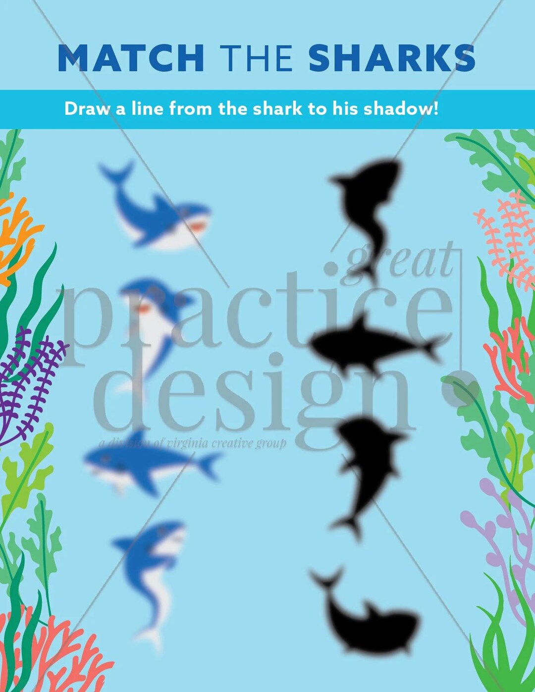Shark Week Downloadable Pdfs - Shark Week Workbook Pages Downloadable ...