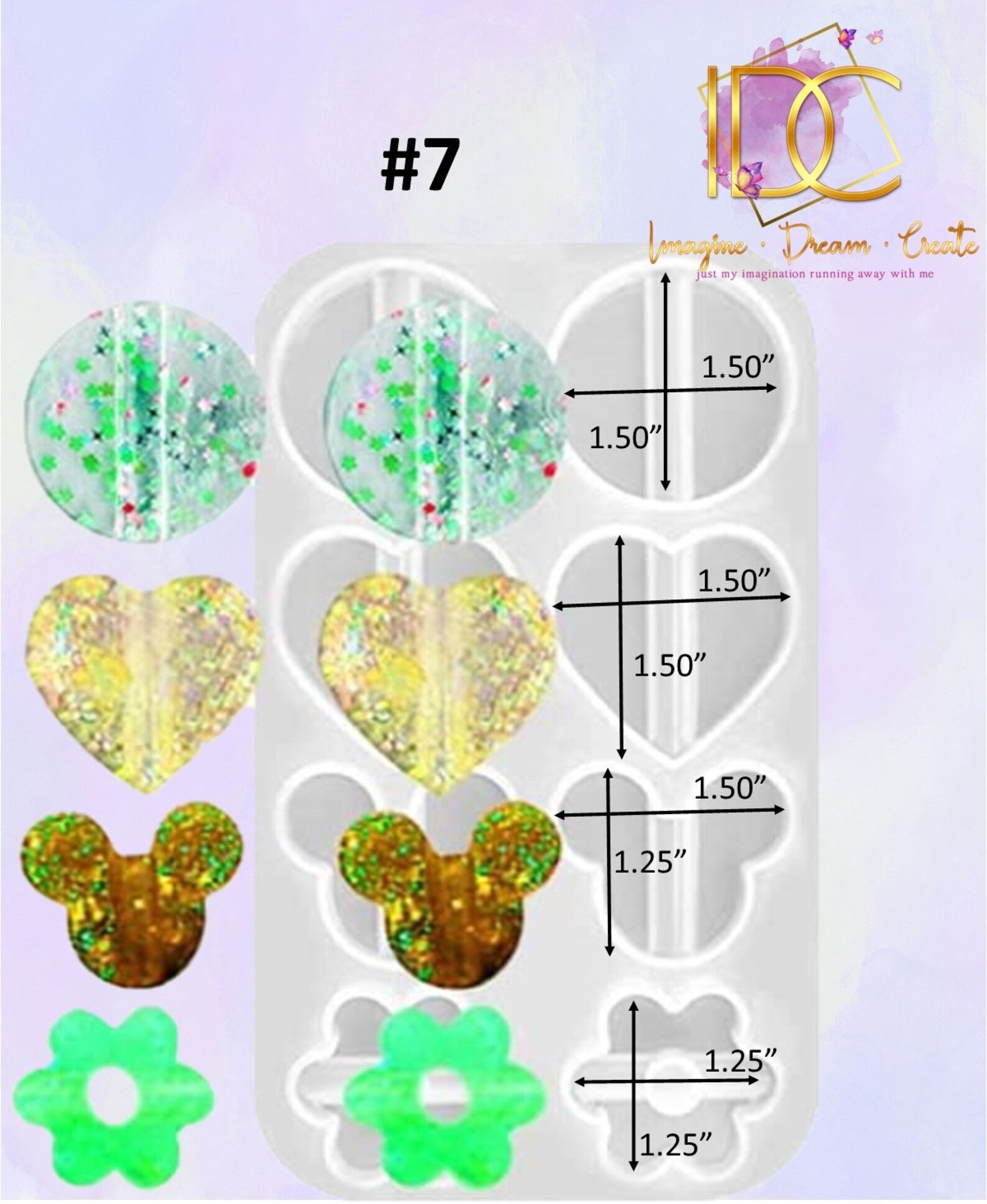 4 in 1 Straw Topper Mold Fluid Art Flexible Silicone Mold - Etsy