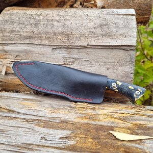 N690 Knife With Carbonfiber Handle - Etsy
