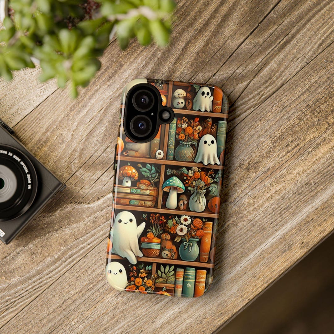Creepy-cute Custom Phone Case, Double Layer Protection for Your Spooky ...