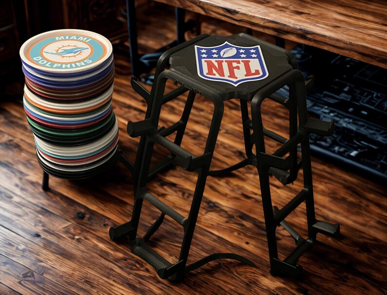 NFL Coasters | Football Fan Gift | Man Cave Decor | Any Team or Full ...