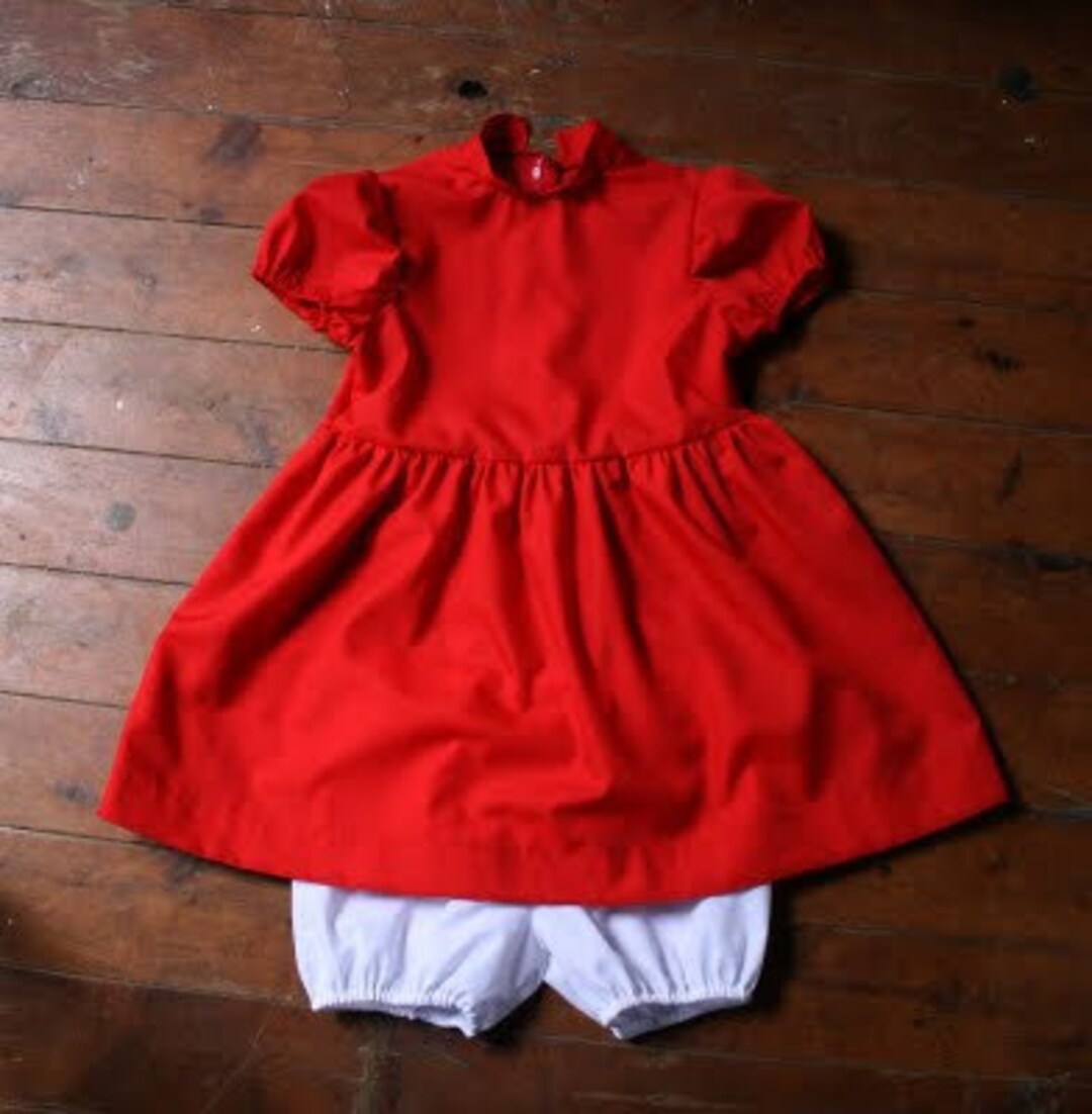 Ponyo Inspired Dress and Bloomers Size 6-12 Cosplay Costume Halloween ...