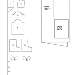 PDF Costume Pattern - the Fancy Dress and Bloomers Costume PDF Pattern ...