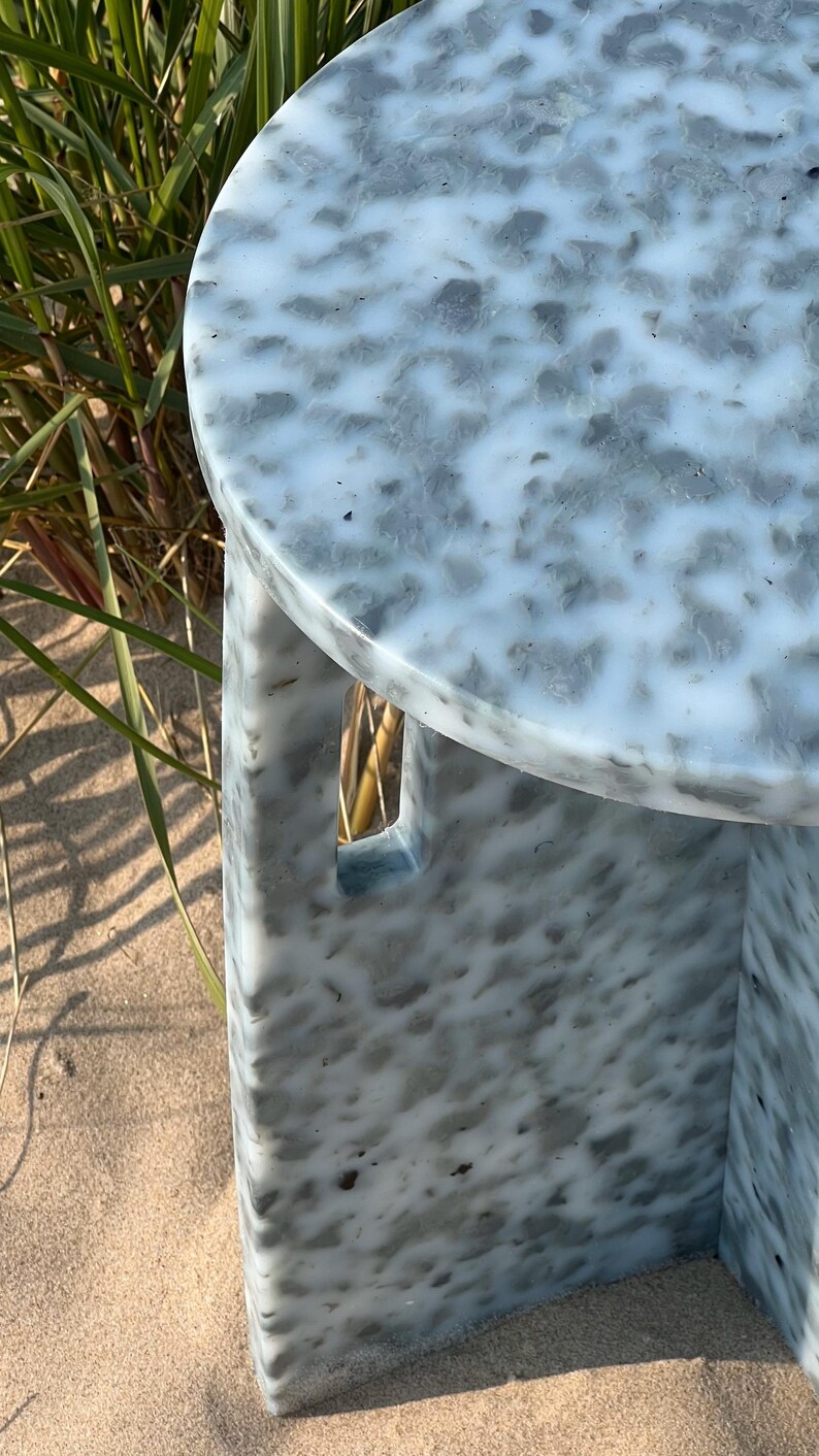 Recycled Plastic Stool / End Table | Sustainable Furniture Design | Eco ...