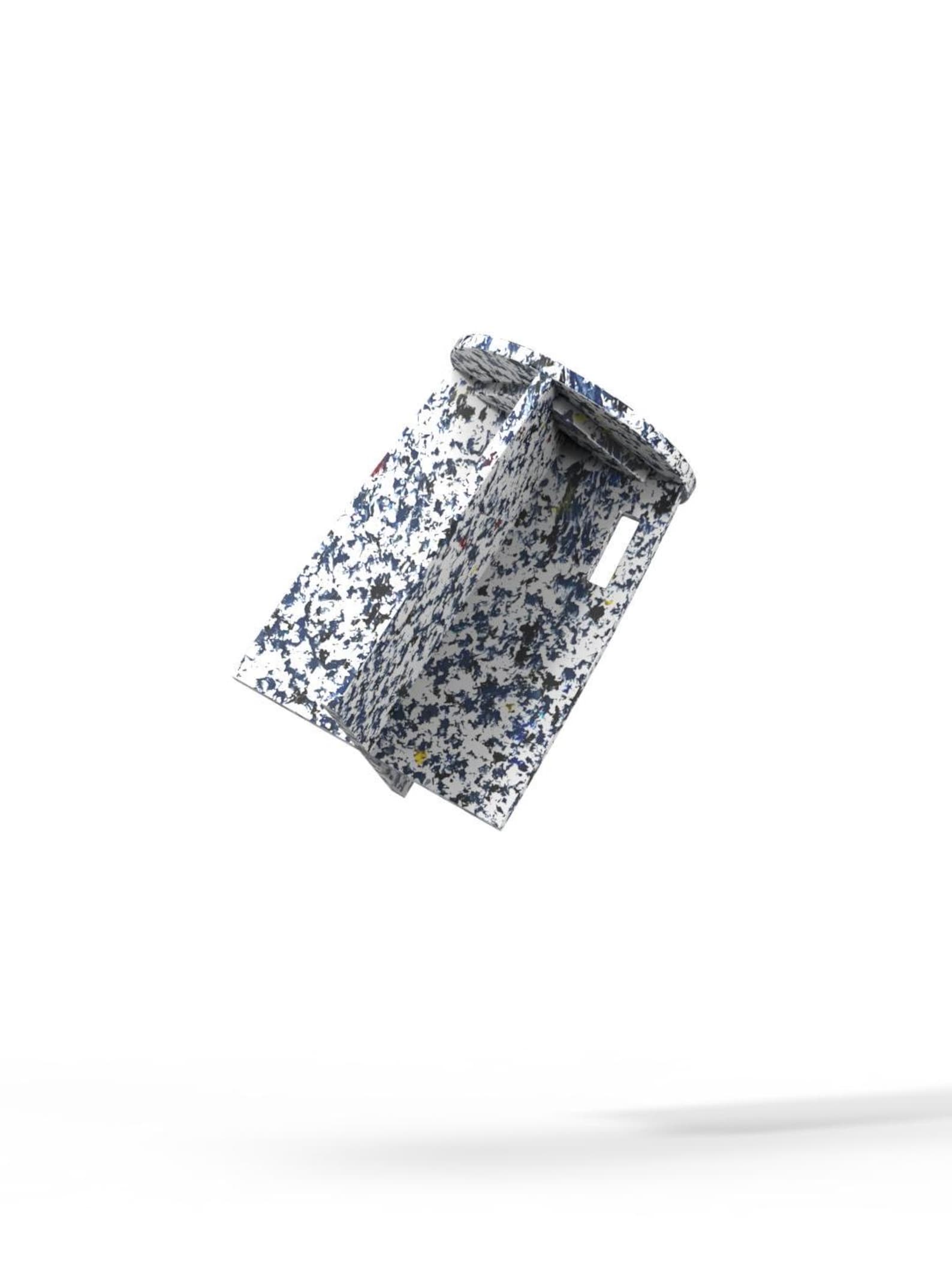 Recycled Plastic Stool / End Table | Sustainable Furniture Design | Eco ...