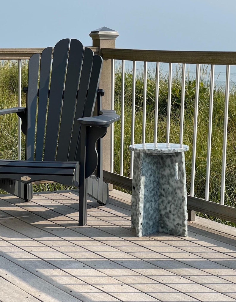 Recycled Plastic Stool / End Table | Sustainable Furniture Design | Eco ...