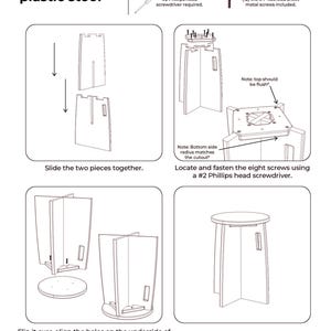 Recycled Plastic Stool / End Table | Sustainable Furniture Design | Eco ...