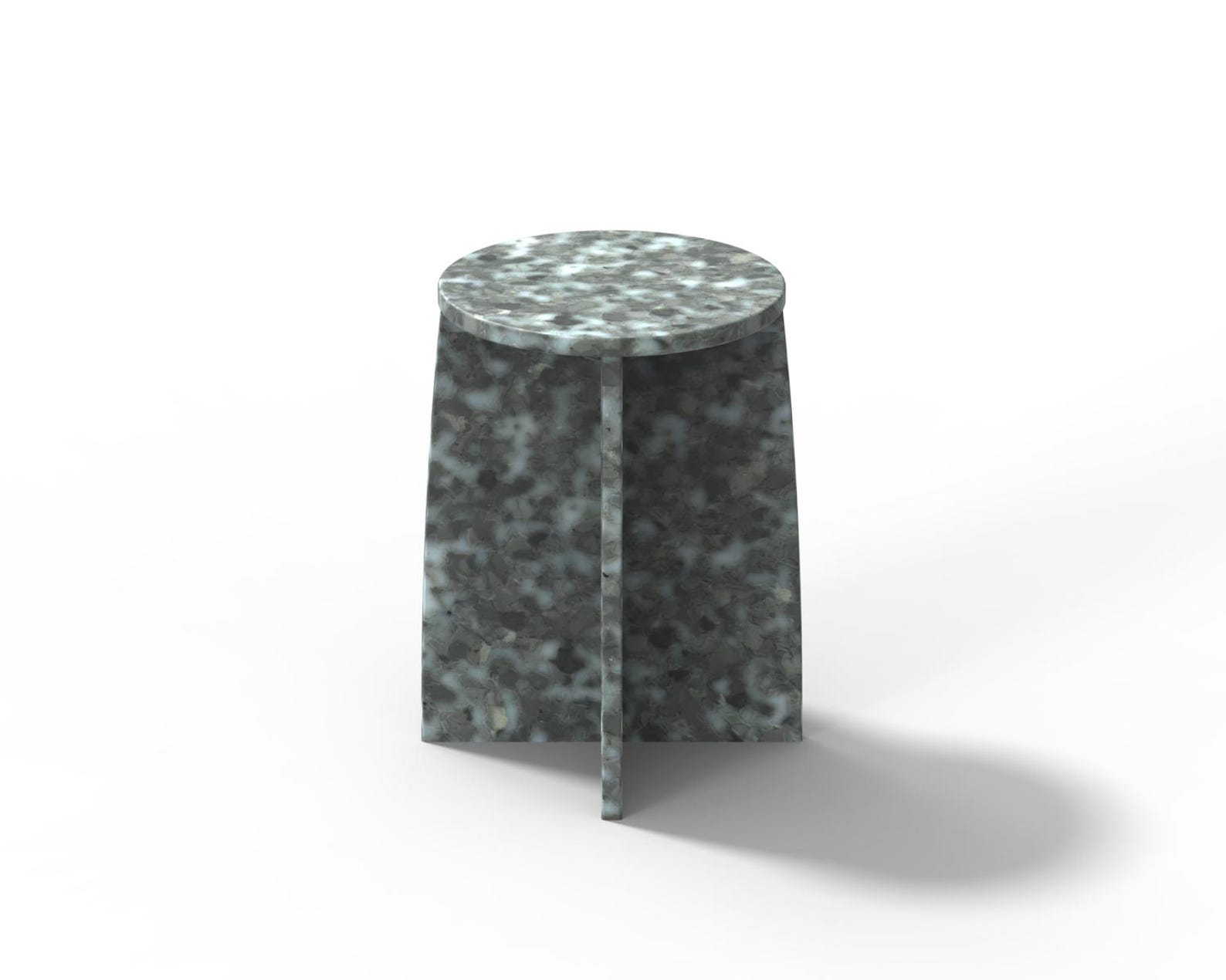 Recycled Plastic Stool / End Table | Sustainable Furniture Design | Eco ...