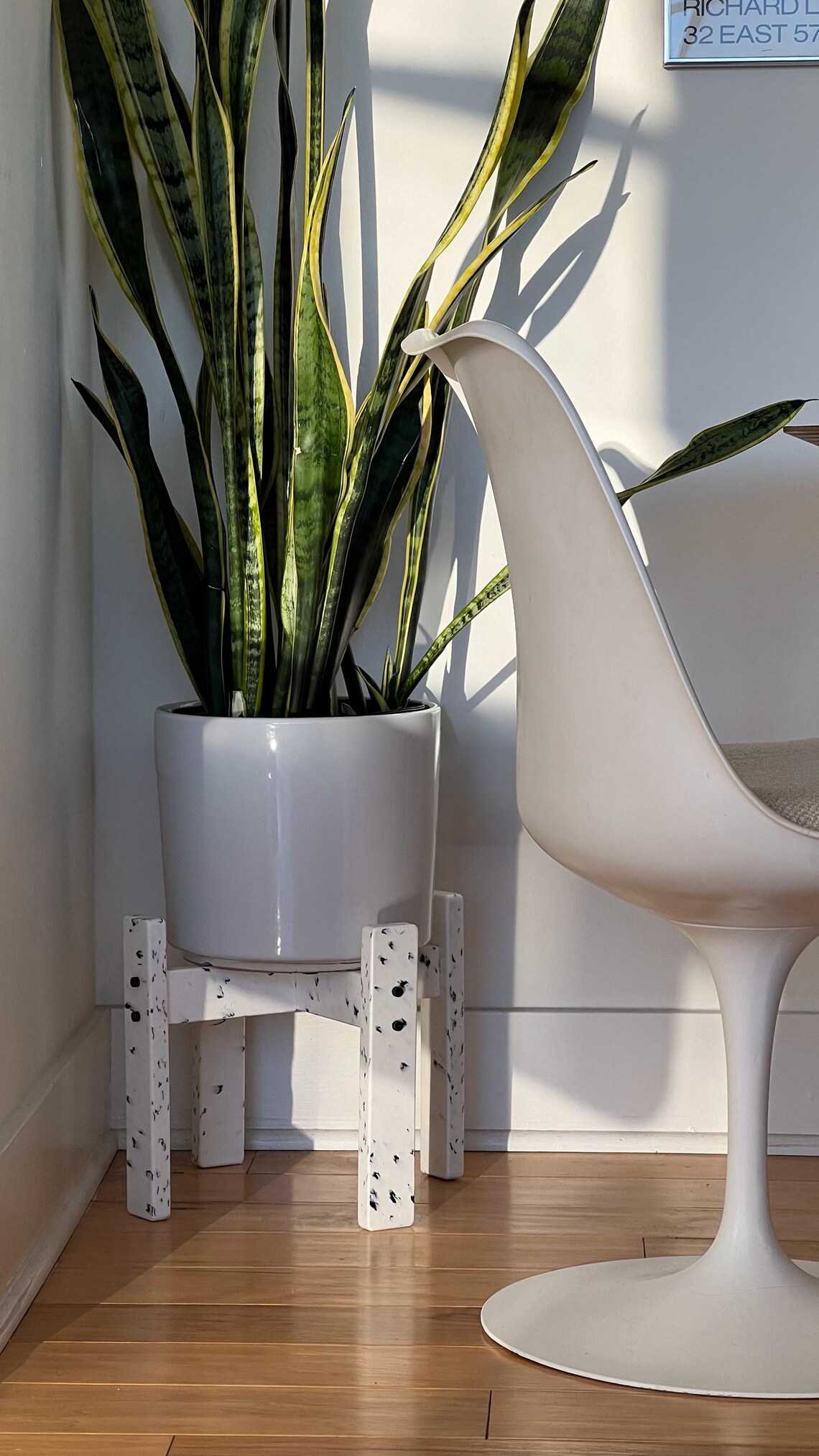Recycled Plastic Plant Stand | Sustainable Furniture Design | Eco ...