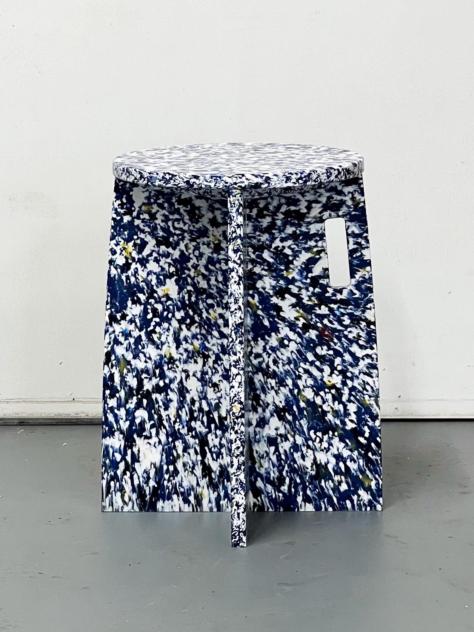 Recycled Plastic Stool / End Table | Sustainable Furniture Design | Eco ...