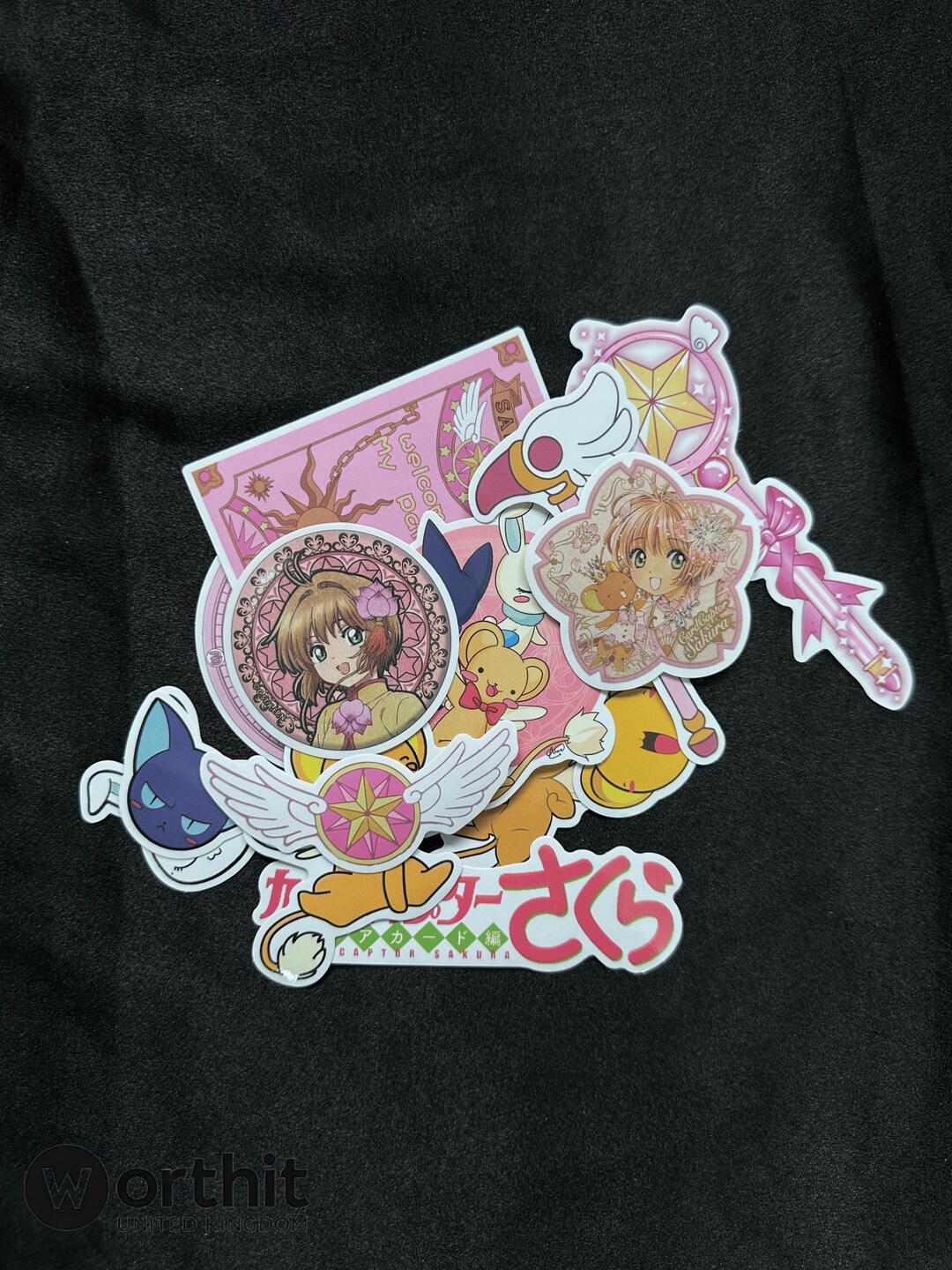 Cardcaptor Sakura Sticker Set: Anime Magical Girl, Water-resistant ...