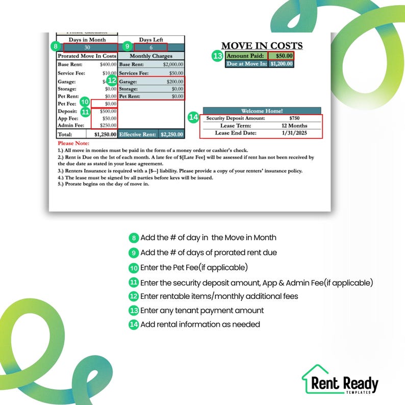 Editable Tenant Welcome Letter Template for Landlords and Property ...