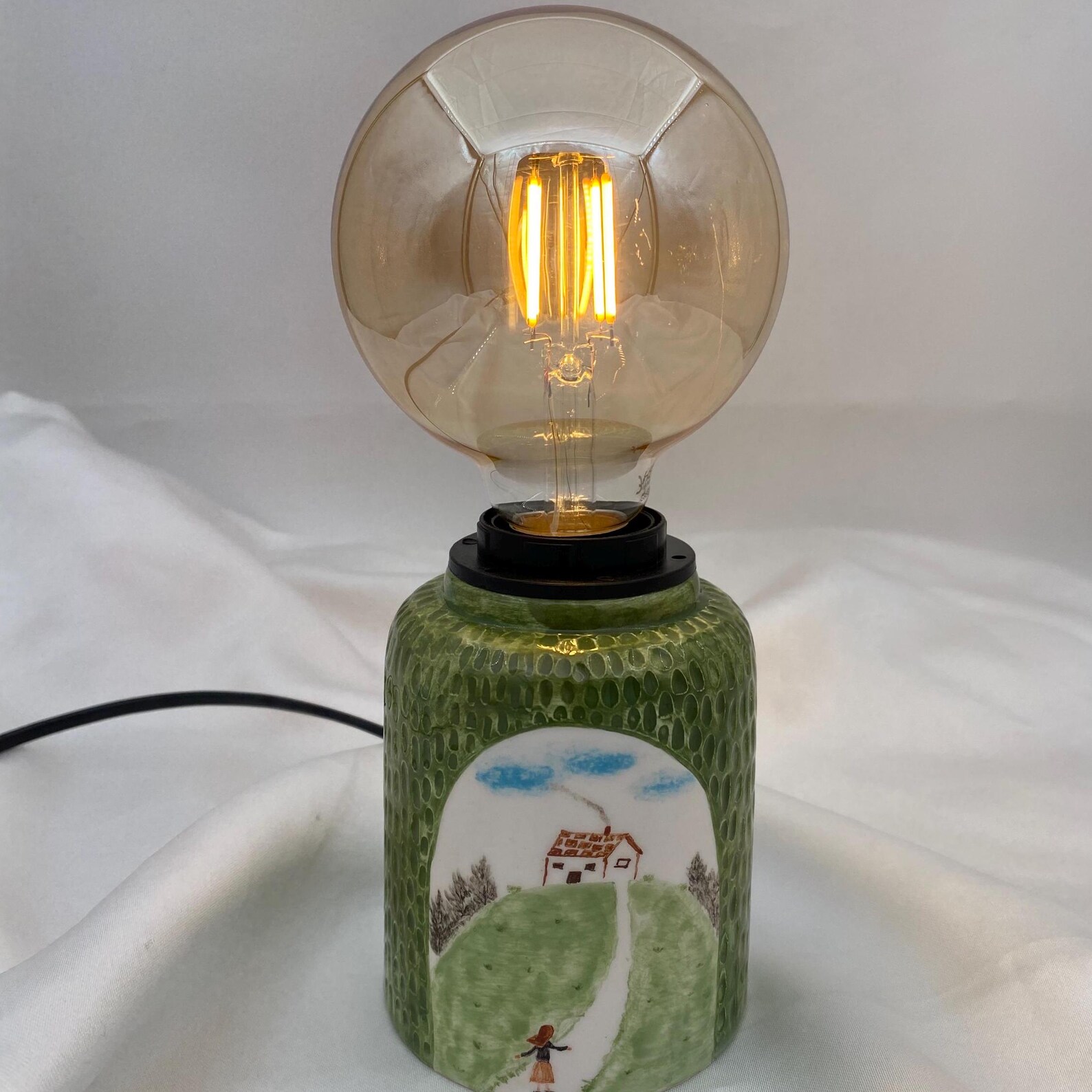 Lampshade, Handmade, Ceramic, Night Light, Not Printed - Etsy