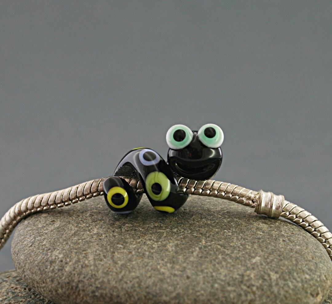 Tiny Glass Animals Glass Worm Figurine Miniature Snake Ornament ...