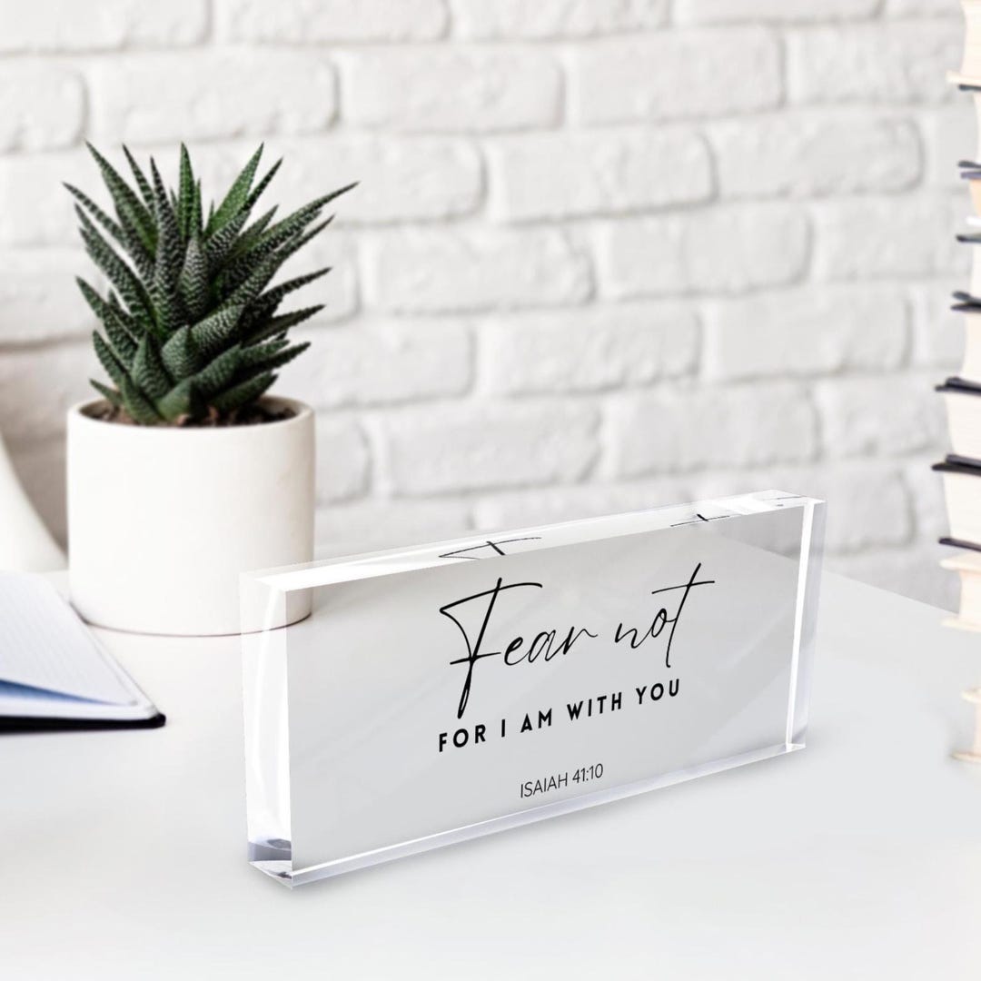 Custom Acrylic Quote Sign: Personalized Inspirational Decor - Etsy
