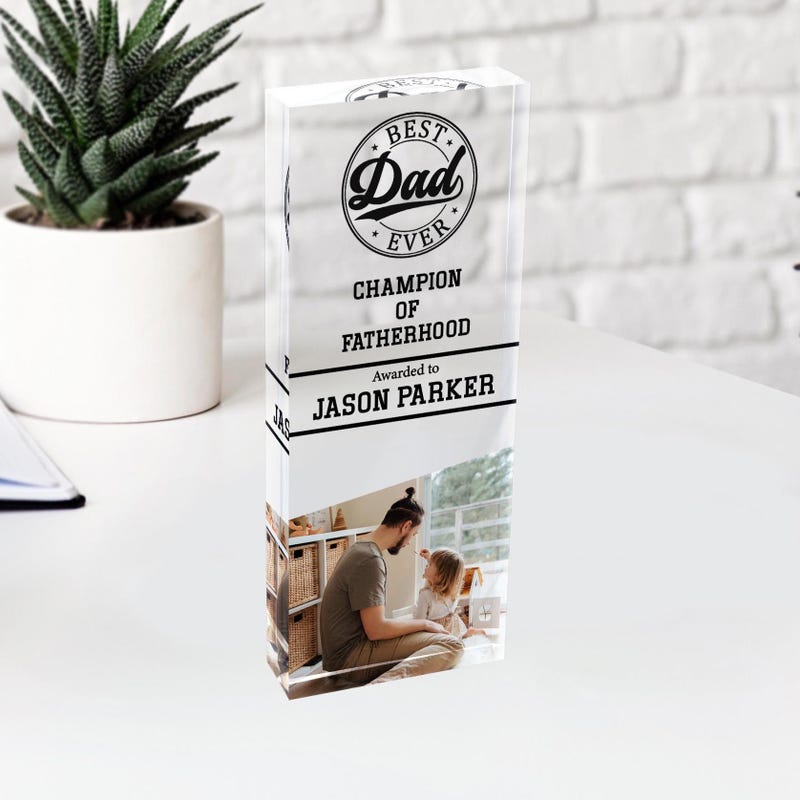 Best Dad Ever Trophy - Etsy