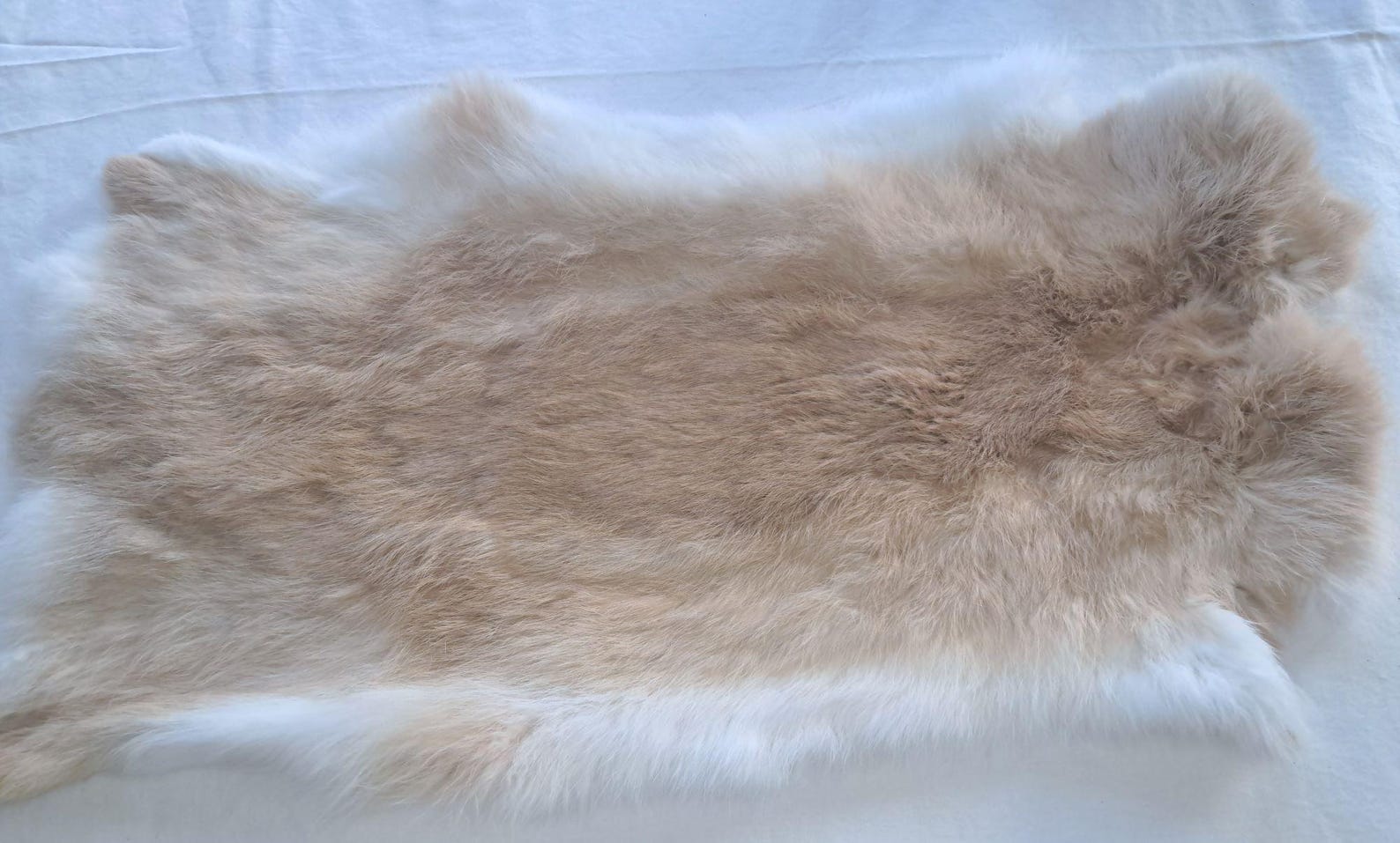 Charcoal Grey Soft Rabbit Fur Hide – Approx. 18"x11" – Tanned Fur for ...