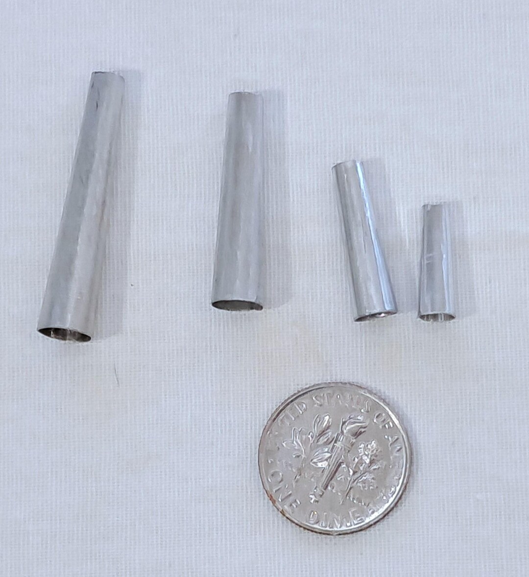 Lightweight Aluminum Crimp Cones - Sizes 1/2" to 1 1/4" for Jewelry ...